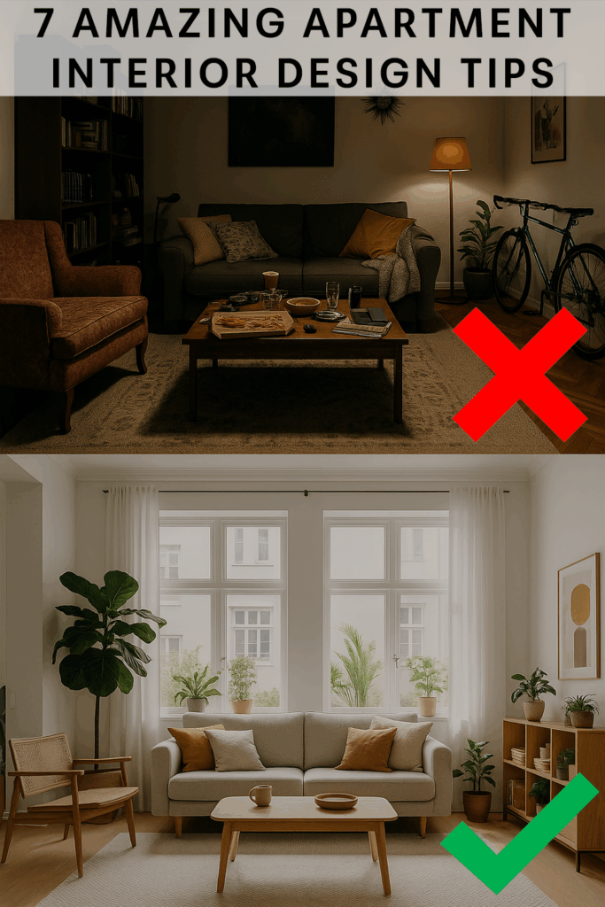 Apartment Interior Design: 7 Tips To Make Your Tiny Flat Feel Like an ...